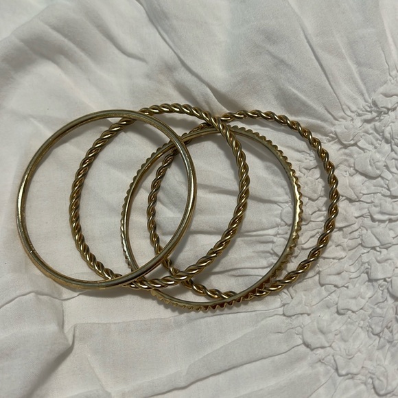 Jewelry | Gold Bangles | Poshmark